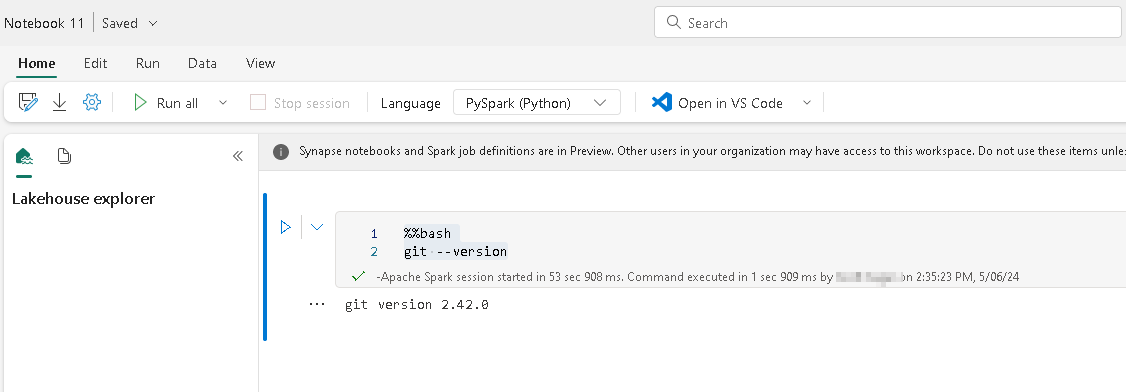 Using Git In Fabric Notebooks Blog